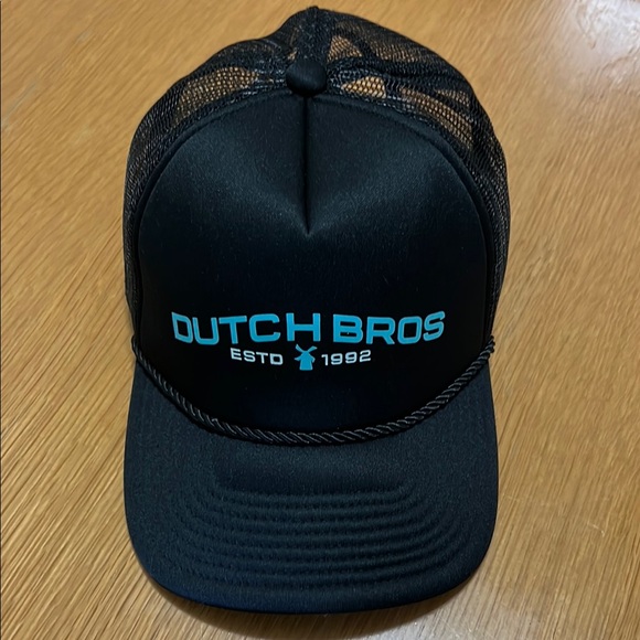 Dutch Bros | Accessories | Dutch Bros Black And Blue Logo Cap | Poshmark